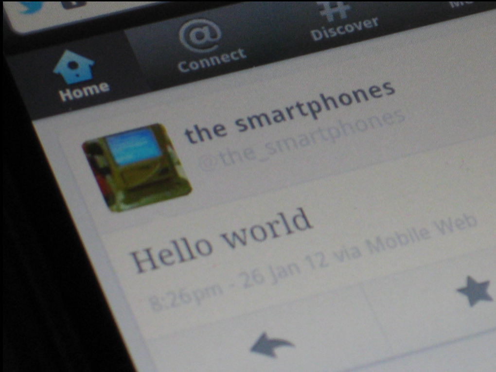 A message from you mobile – Matt Edgar writes here